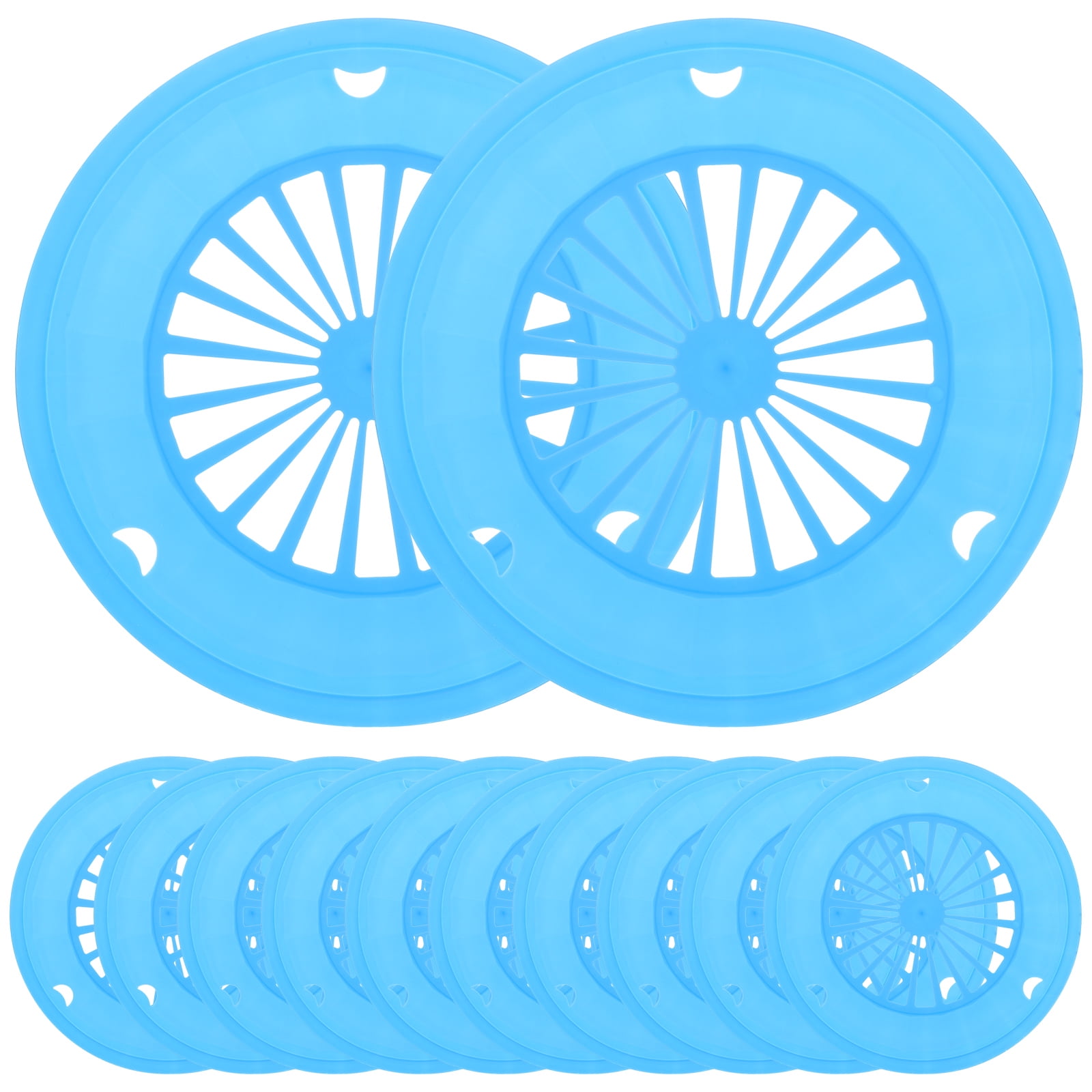 Bbq Paper Plate Holder, 12 Pcs BBQ Paper Plate Holder Plastic Dinner ...