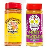 Bbq Rub Combo: Honey Hog (14 Oz) And Holy Voodoo (14 Oz) Bbq Rub And ...