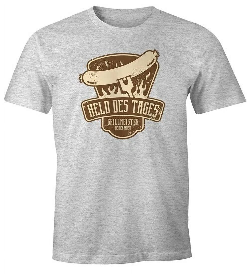 Bbq Shirt Hero Of The Day Grill Master At Work Saying T-Shirt Unisex S ...