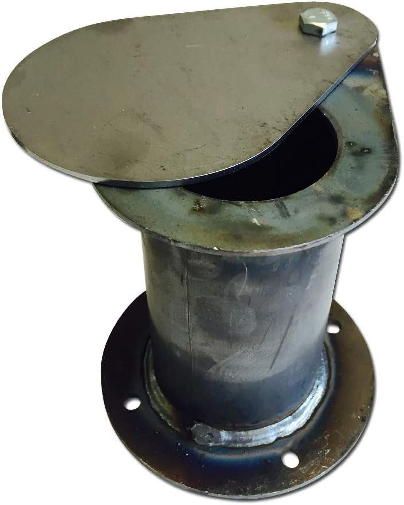 Bbq Smoker Supply UDS Ugly Drum Lid Exhaust 2" Teardrop Vent Damper ...