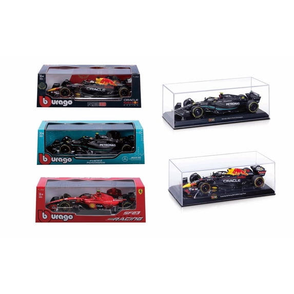 Bburago 1:24 Scale Formula Racing Collectible Diecast Race Car ...