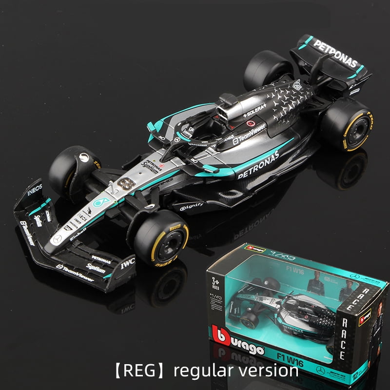 Bburago 1:43 Mercedes 2025 W16 E Performance F1 Formula Car Die Cast ...