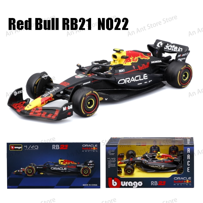 Bburago 1:43 Red Bull RB21 A525 MCL38 Monac Racing Martin Formula ...