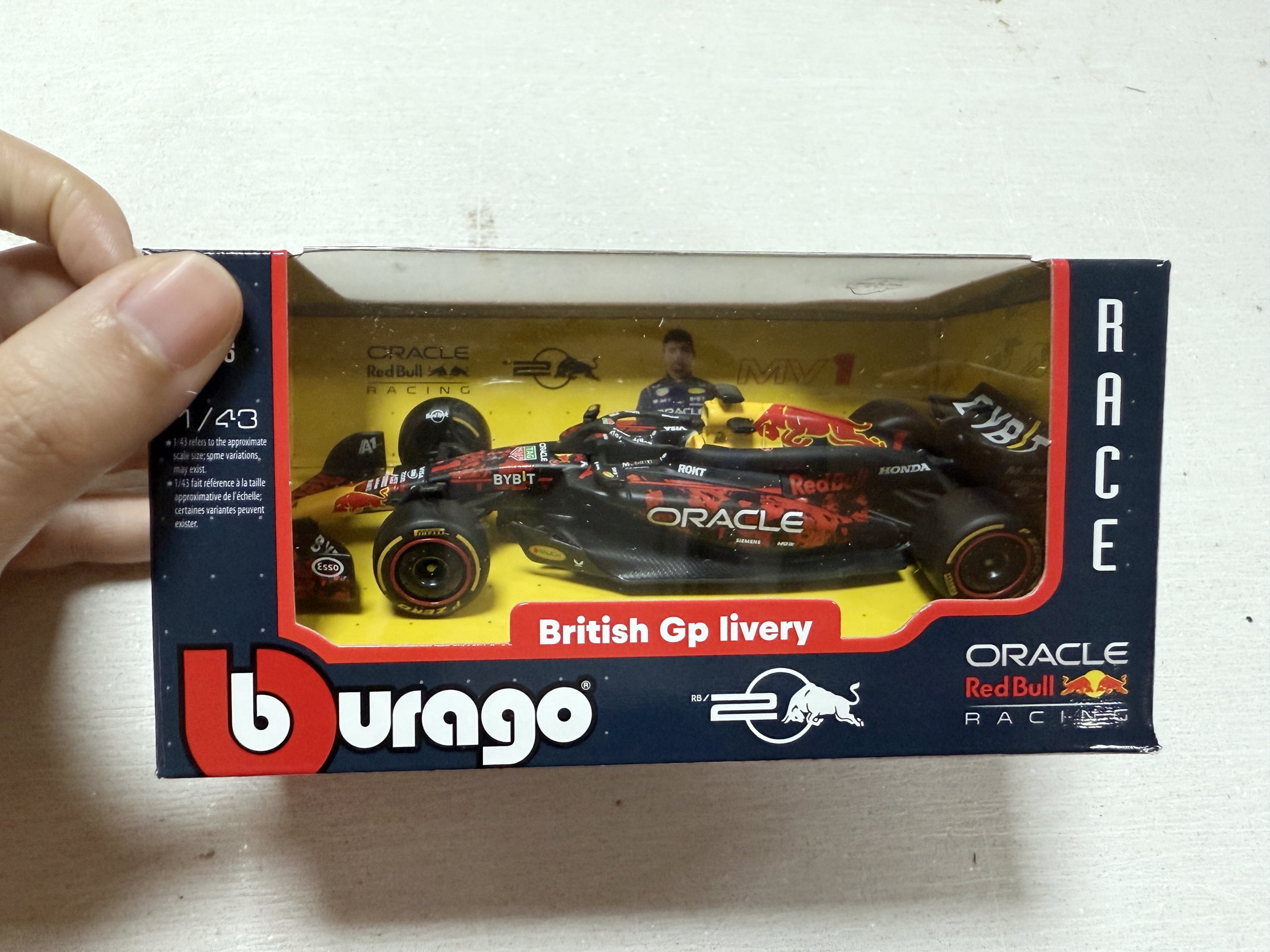 Bburago 1:43 Red Bull RB21 A525 MCL38 Monac Racing Martin Formula ...