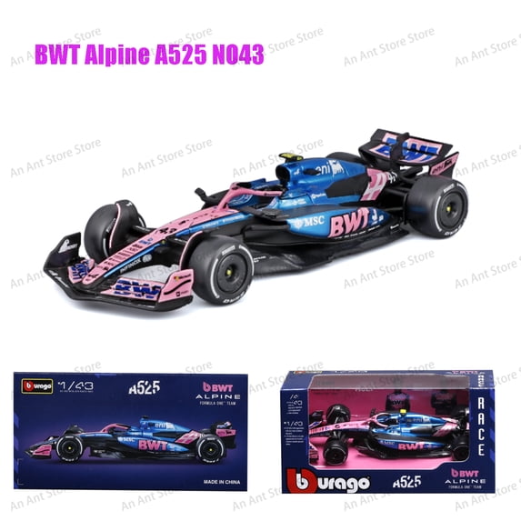Bburago 1:43 Red Bull RB21 A525 MCL38 Monac Racing Martin Formula ...