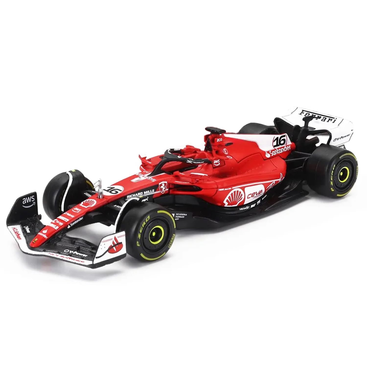 Bburago 1/43 - SF-23 for Scuderia Ferrari F1 Team Signature Die cast ...