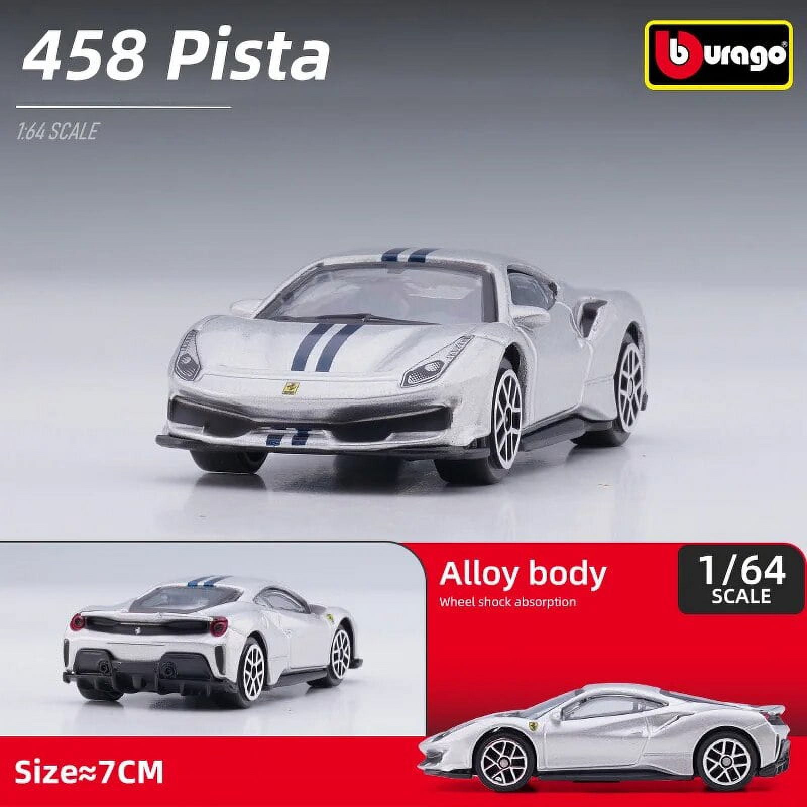Bburago 1:64 Ferrari Model Car SF90 F430 ROMA 488PISTA 458GTB Alloy Car Model Crafts Decoration ...