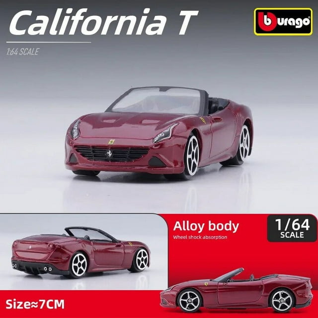 Bburago 1:64 Ferrari Model Car SF90 F430 ROMA 488PISTA 458GTB Alloy Car ...