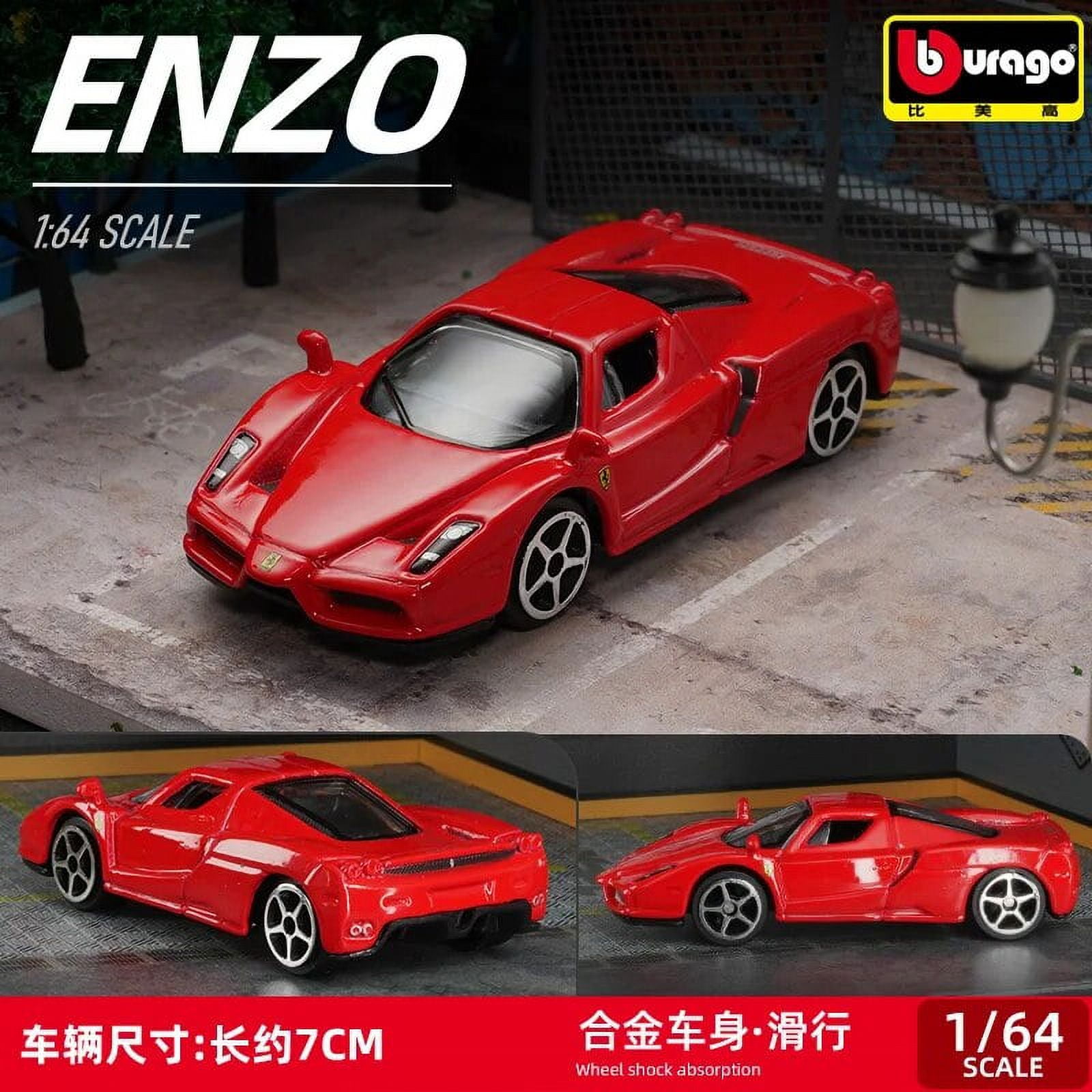 Bburago 1:64 Ferrari Model Car SF90 F430 ROMA 488PISTA 458GTB Alloy Car ...