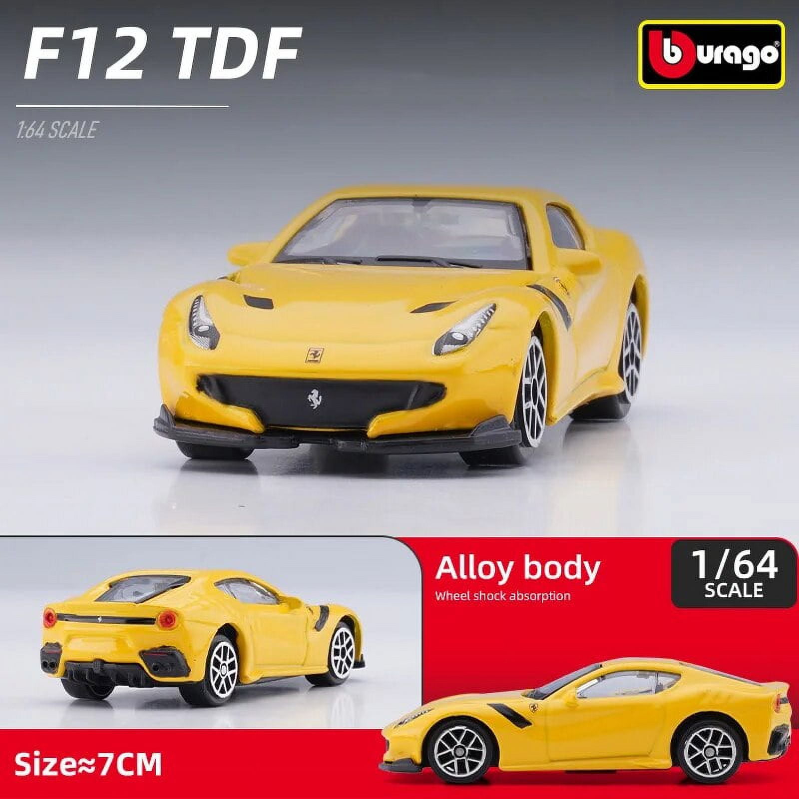 Bburago 1:64 Ferrari Model Car SF90 F430 ROMA 488PISTA 458GTB Alloy Car ...