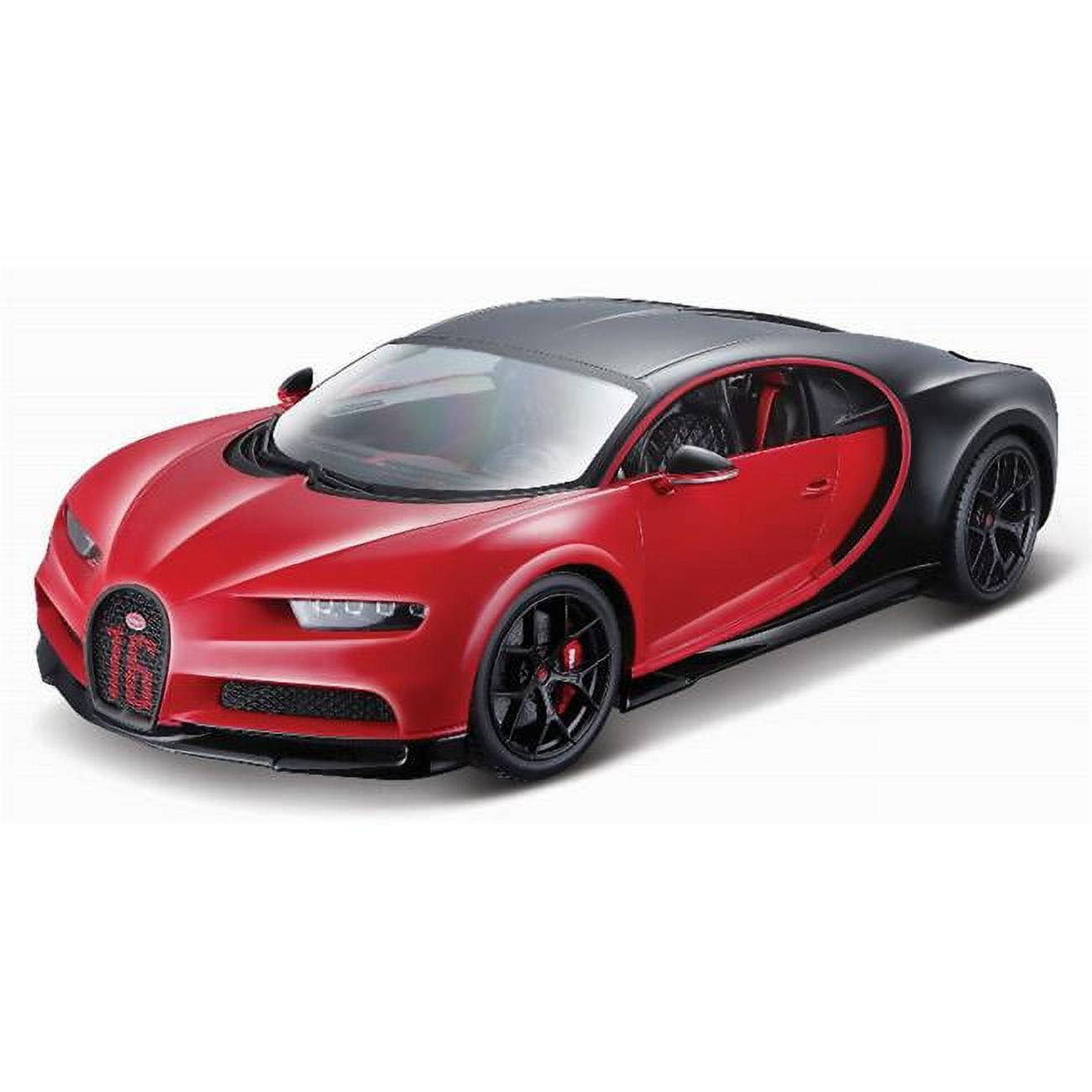 Bburago BBU11044R Bugatti Chiron Sport Model Car, Red - Walmart.com