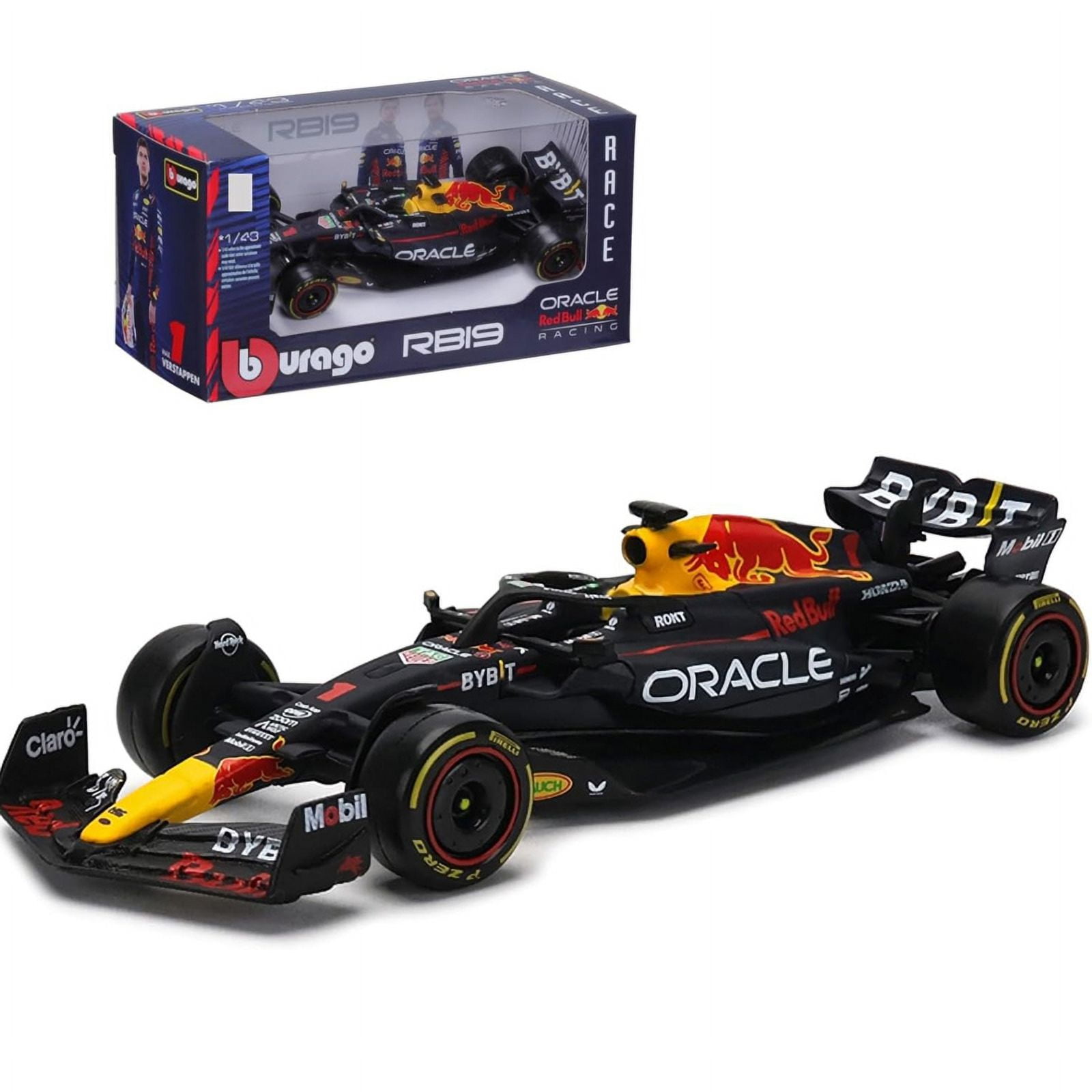 Bburago NEW 2023 McLaren F1 Team Champion Red Bull Racing Heuer RB19 ...
