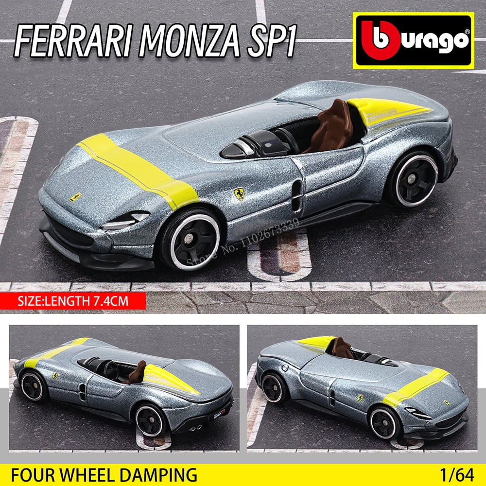 Bburago1:64 Ferrari E812 COMPETIZIONE Model Small Collection Car Alloy ...