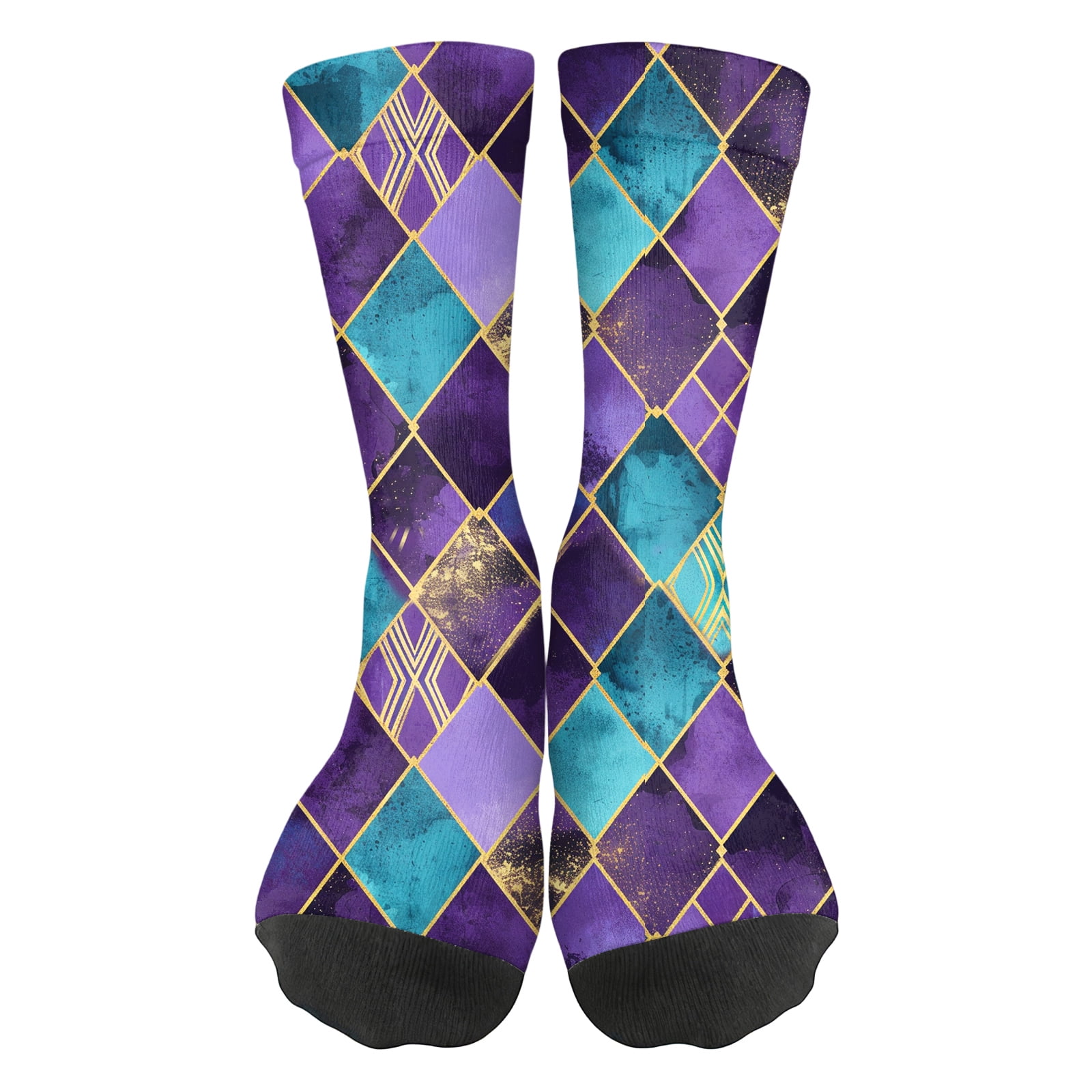 Bbyeadc Mardi Gras Women Socks Thickened Stuffers Slipper Socks ...