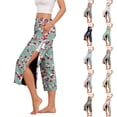 Bbyeadc Women's Tear Away Breakaway Capri Pants Post Surgery Recovery ...