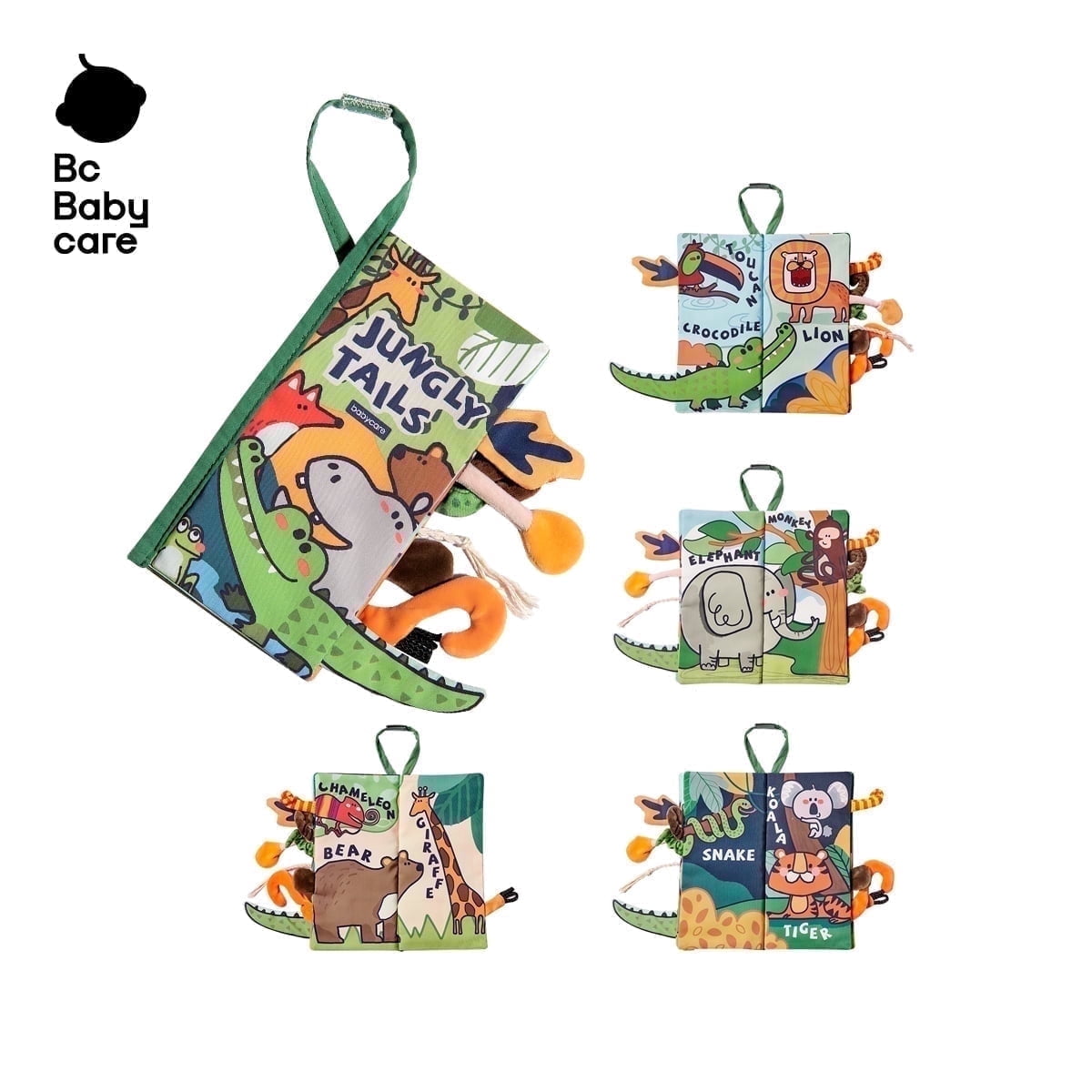 Bc Babycare Baby 3D Soft Cloth Books, Tactile Polyester Fabric ...