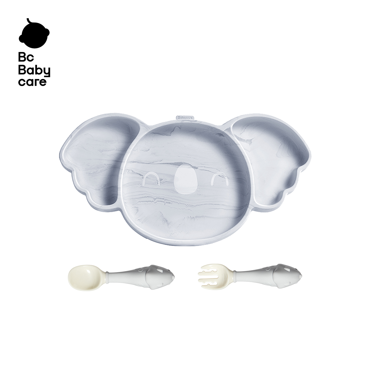 Bc Babycare Baby Plates Set Silicone Suction Plate for 6-36month Baby ...