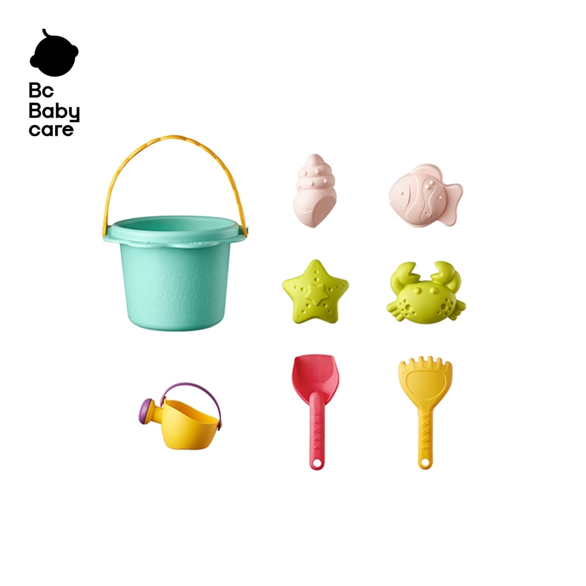 Bc Babycare Beach Toys, 8pcs Sand Toys Set Kids Sandbox Toys, Includes ...