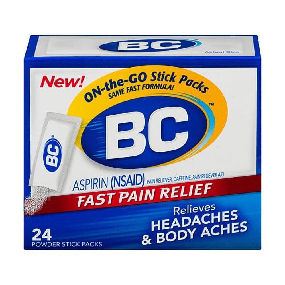 Bc Headache Powder - 24 Ea, 3 Pack - Walmart.com