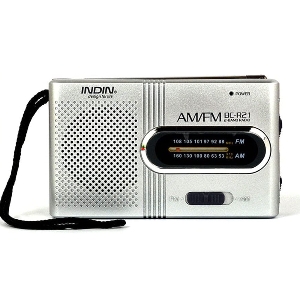 Bc-R21 Portable Am Fm Mini Radio With Boomboxes Music Player Pocket ...