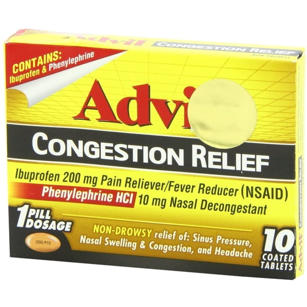 "BcTlyInc Cold and Sinus Caplets, 10 Count" - Walmart Business Supplies