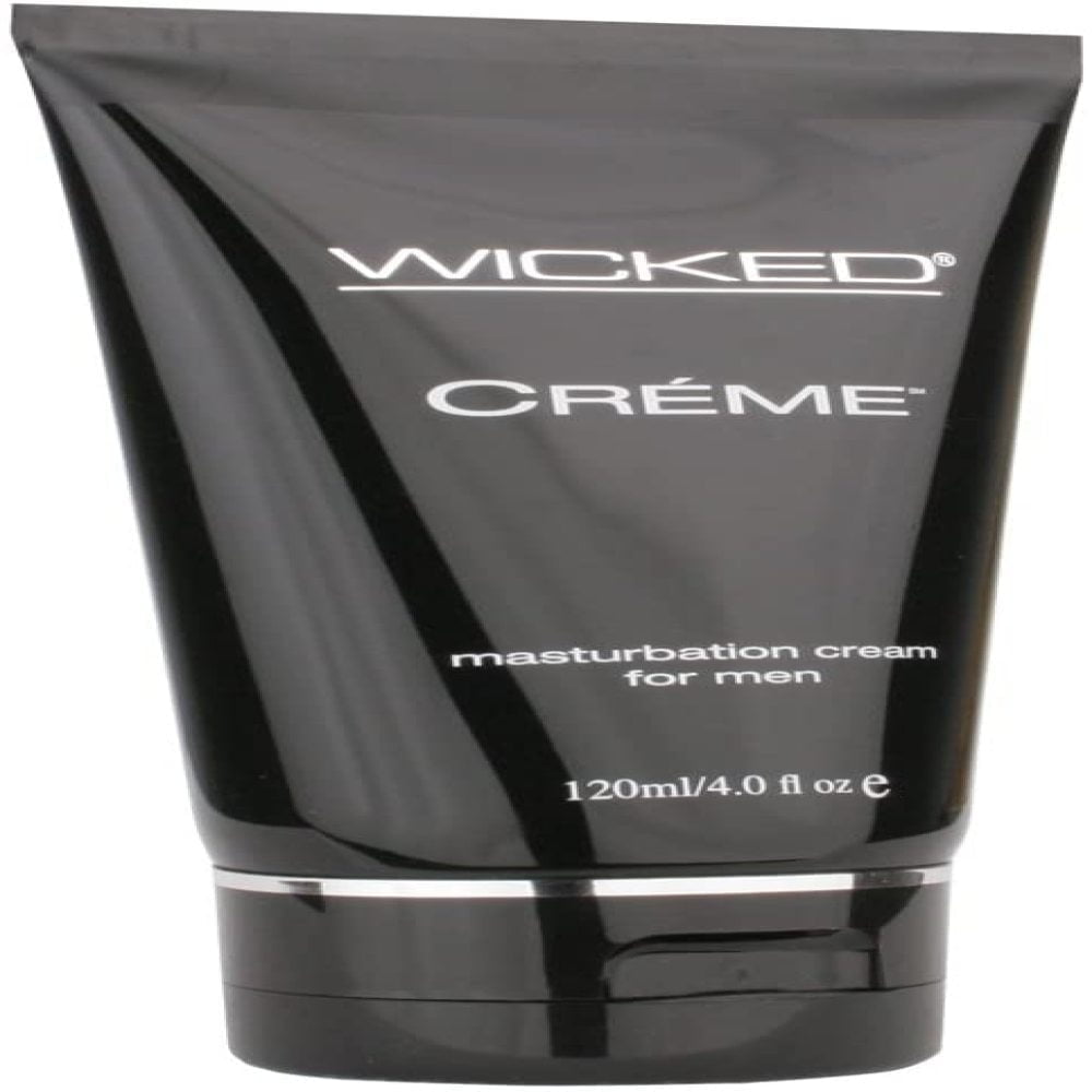 "BcTlyInc Wicked Crﾃｨme Masturbation Cream for Men Ounce, Black ...