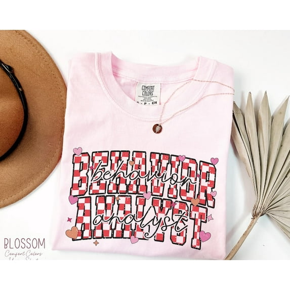 Bcba Behavior Analyst Shirt, ABA Therapist Valentines Day Shirt ...