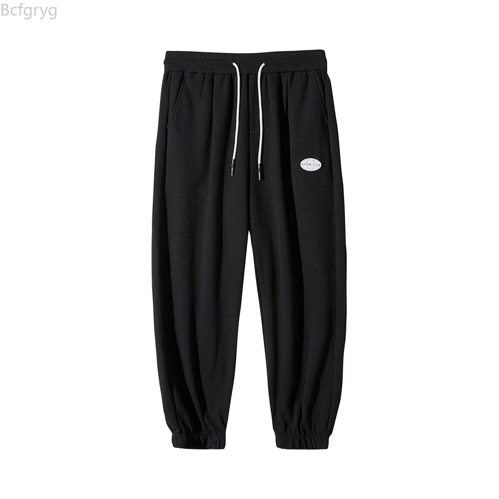 Bcfgryg Autumn And Winter Men's Casual Sports Loose Binding Feet ...