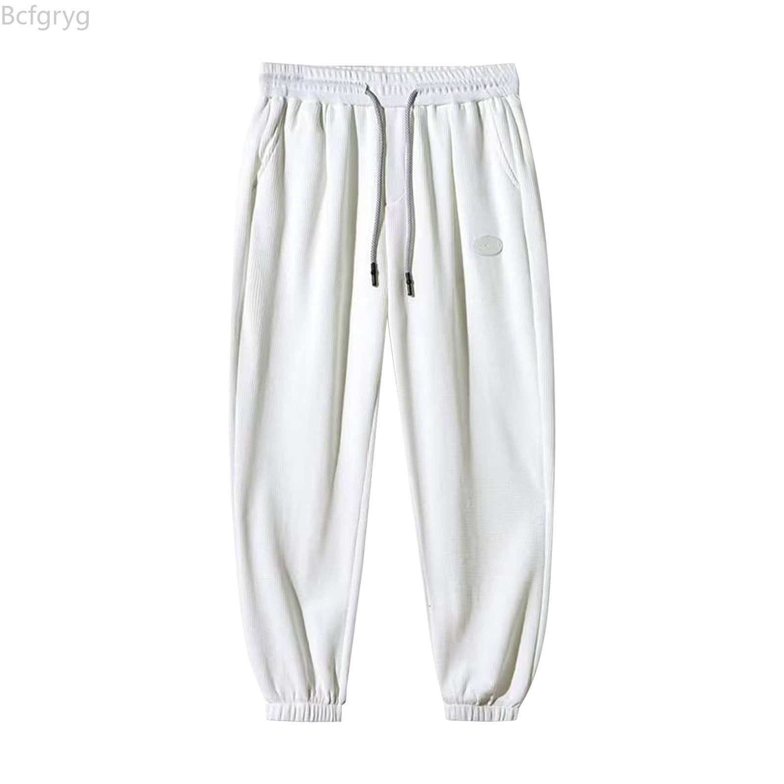 Bcfgryg Autumn And Winter Men's Casual Sports Loose Binding Feet ...