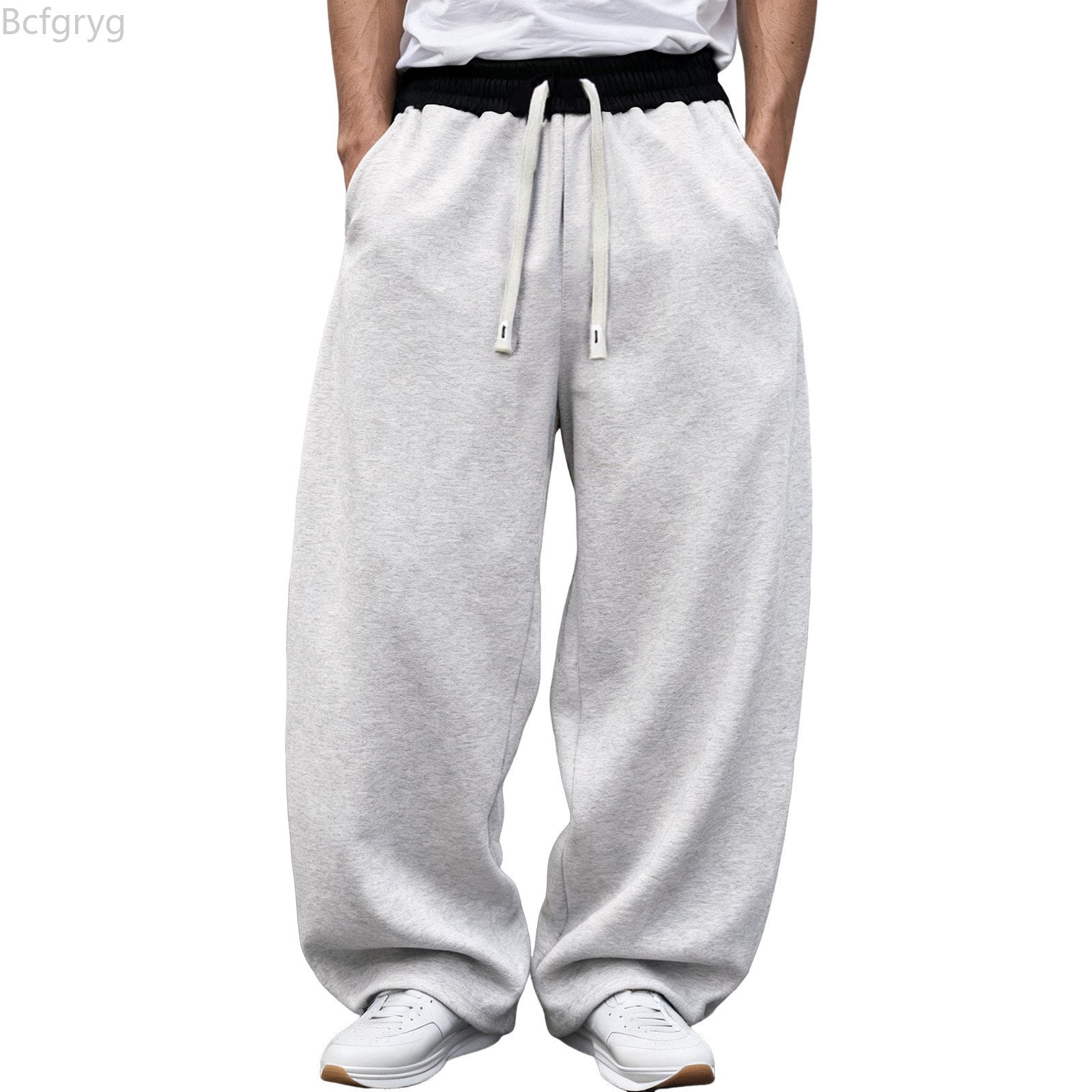 Bcfgryg Casual Pants Comfortable Lightweight Soft Stretch Flat Front ...