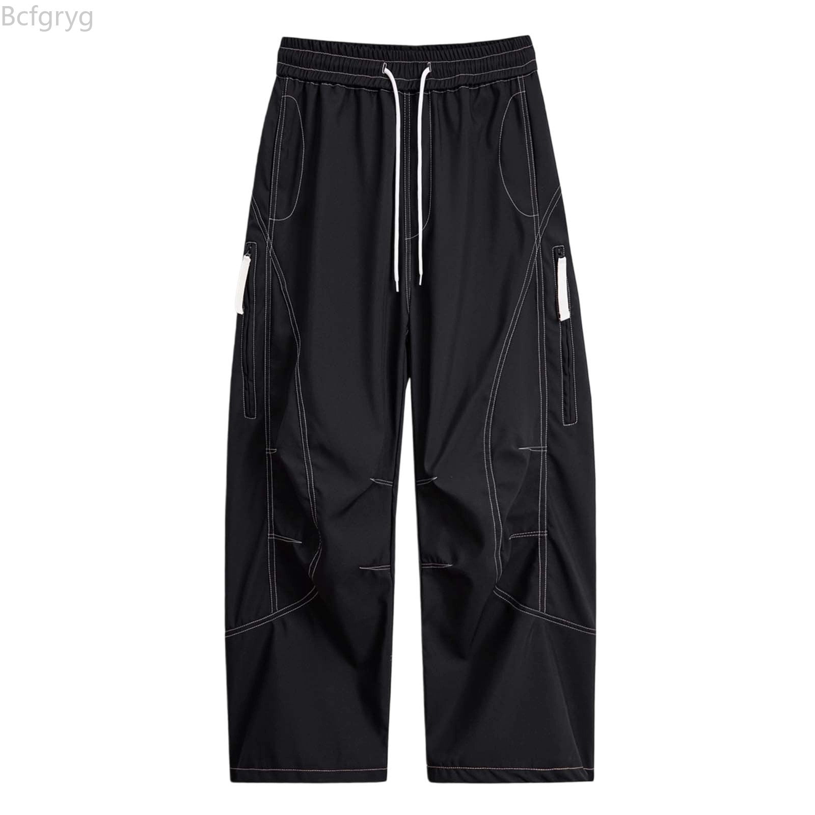 Bcfgryg Fall Casual Pants Men's Casual Pants Functional Rushing Pants ...