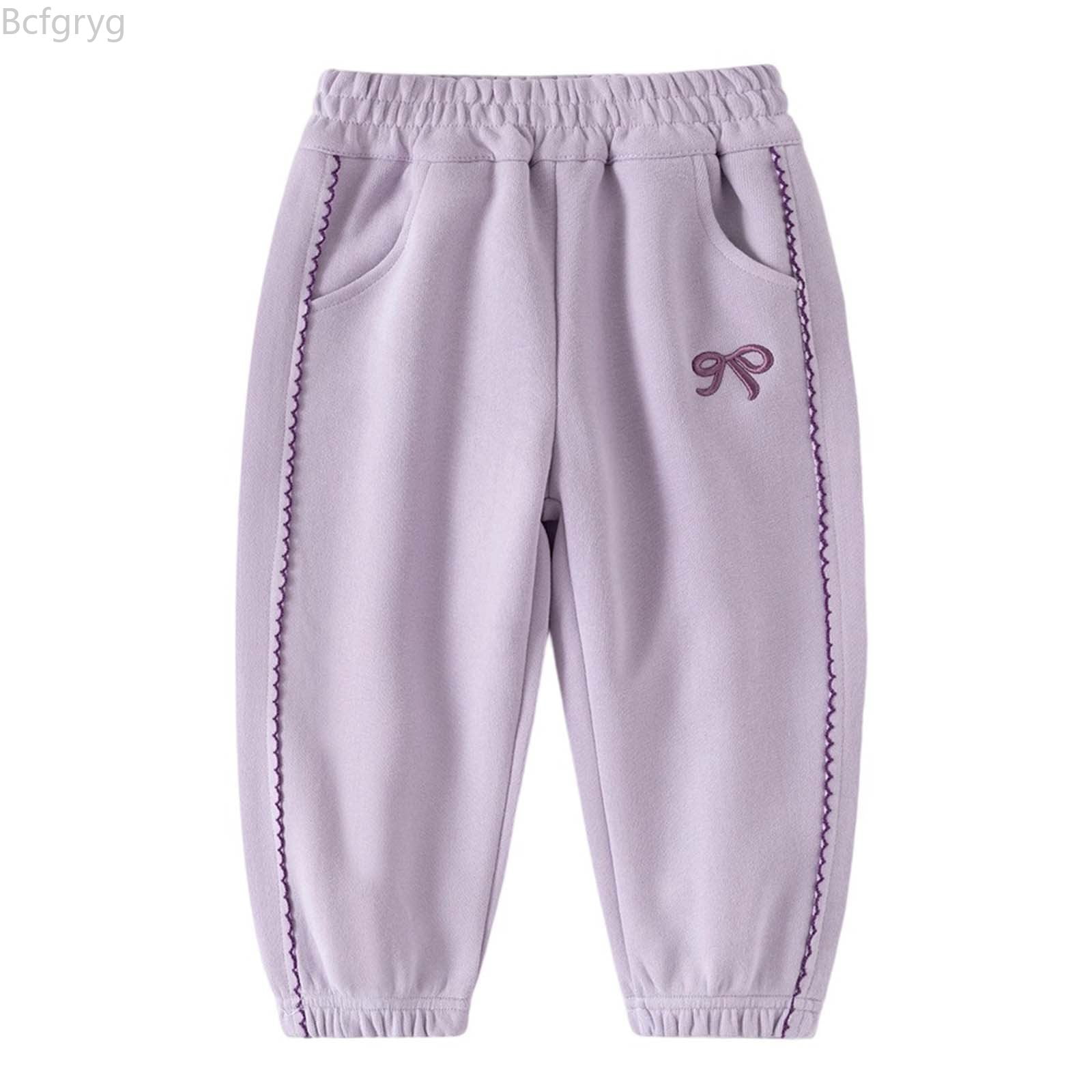 Bcfgryg Girls' Comfortable And Elastic Casual Pants Suitable For ...