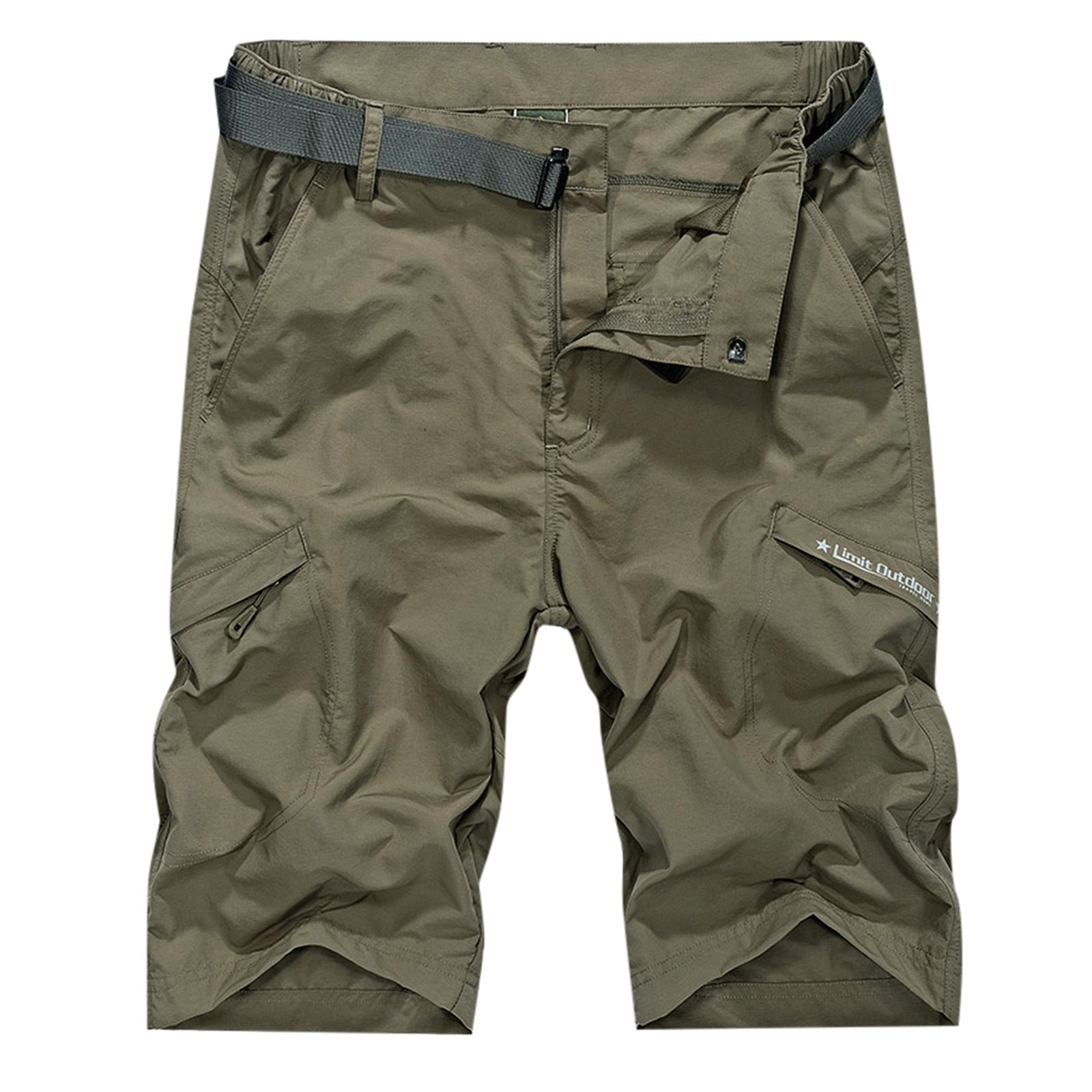 Bcfgryg Hiking Shorts Men's Cargo Casual Outdoor 4 Way Stretchy ...