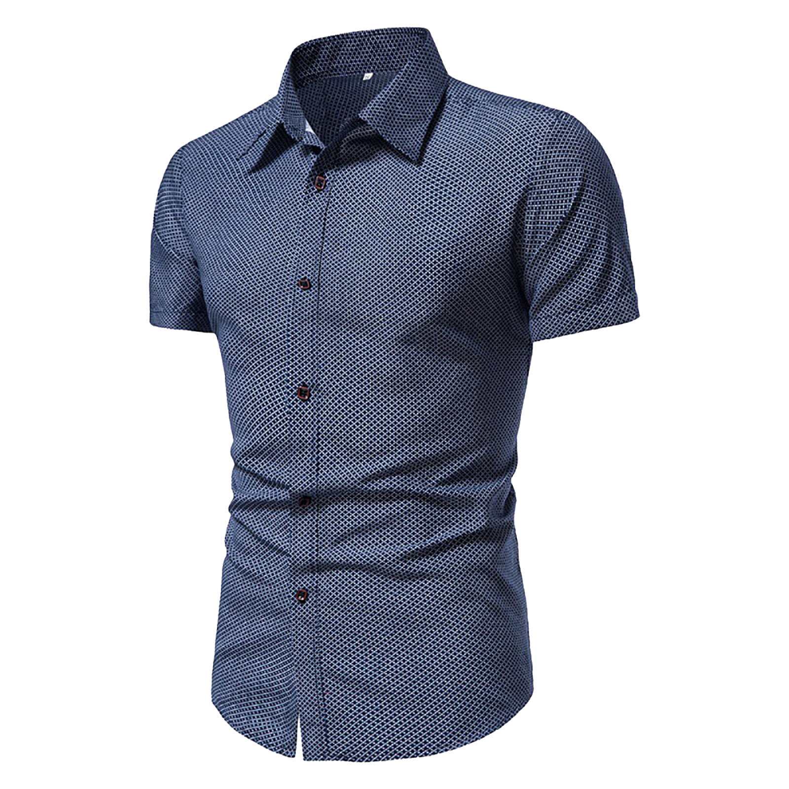 Bcfgryg Men'S Fashion Spring And Summer Casual Short Sleeved Lapel ...