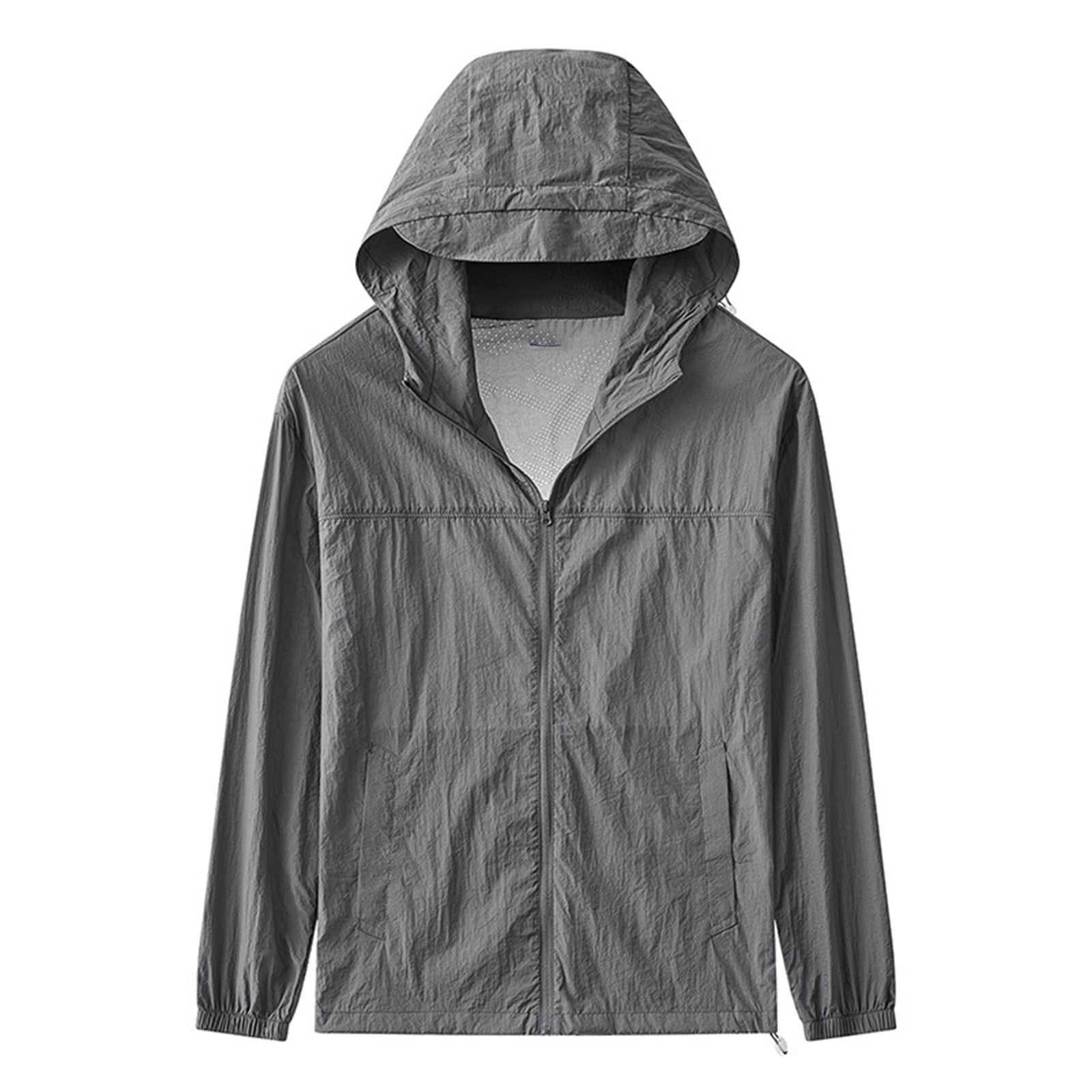 Bcfgryg Men's Casual Jackets Lightweight Loose Fit Plain Design Spring ...