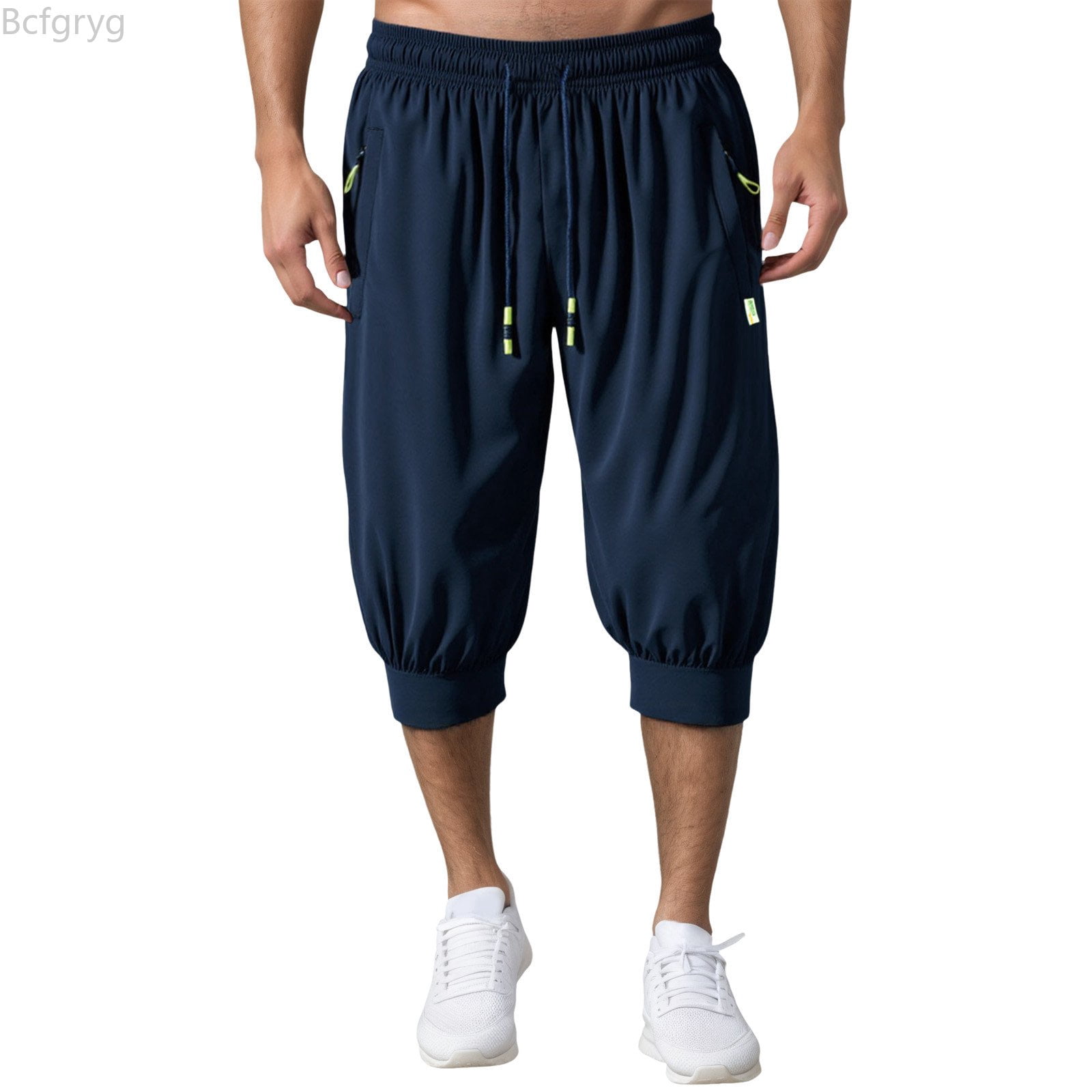 Bcfgryg Men's Casual Pants Elastic Joggers Lightweight Comfortable ...