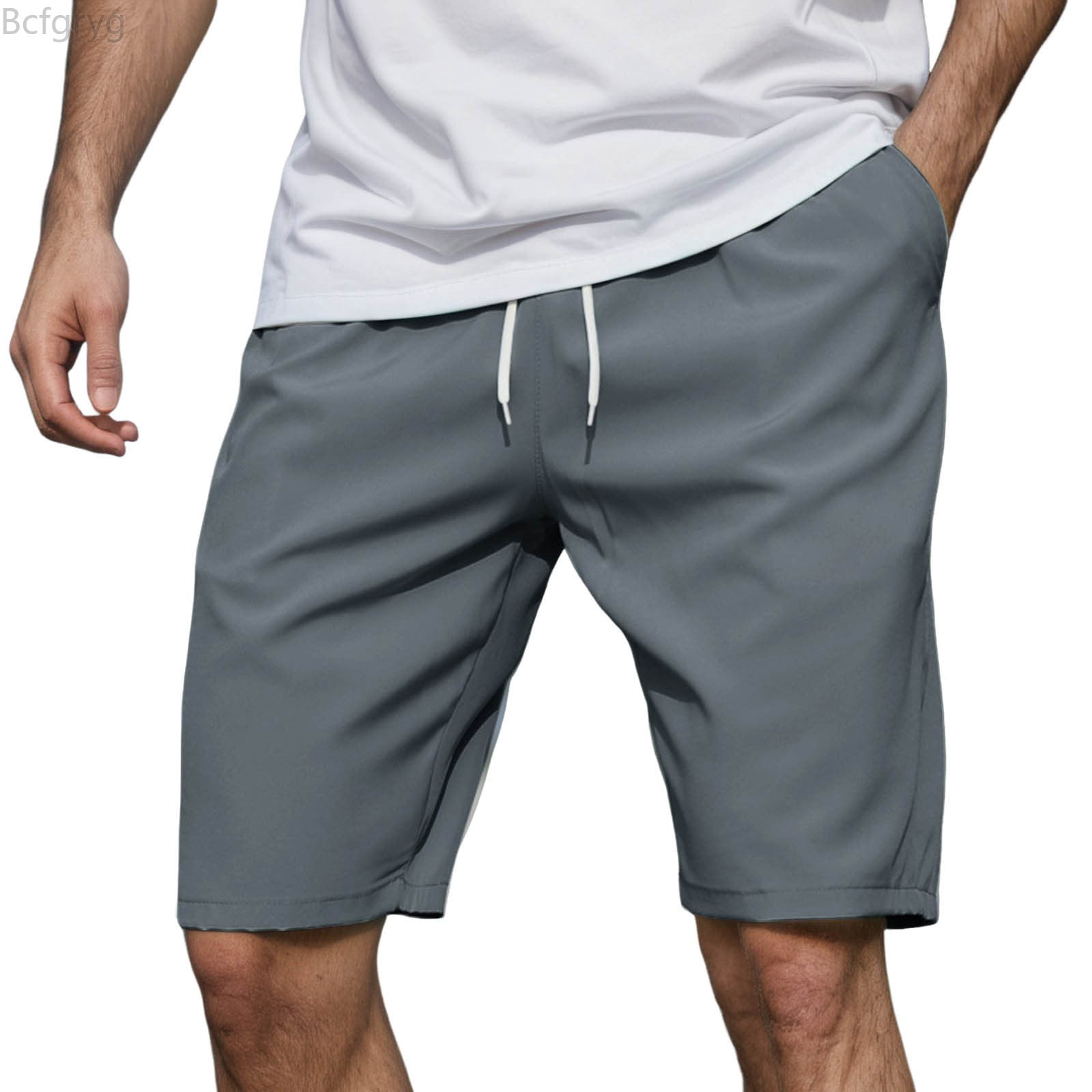 Bcfgryg Men's Casual Shorts Summer Lightweight Comfortable Stretch ...