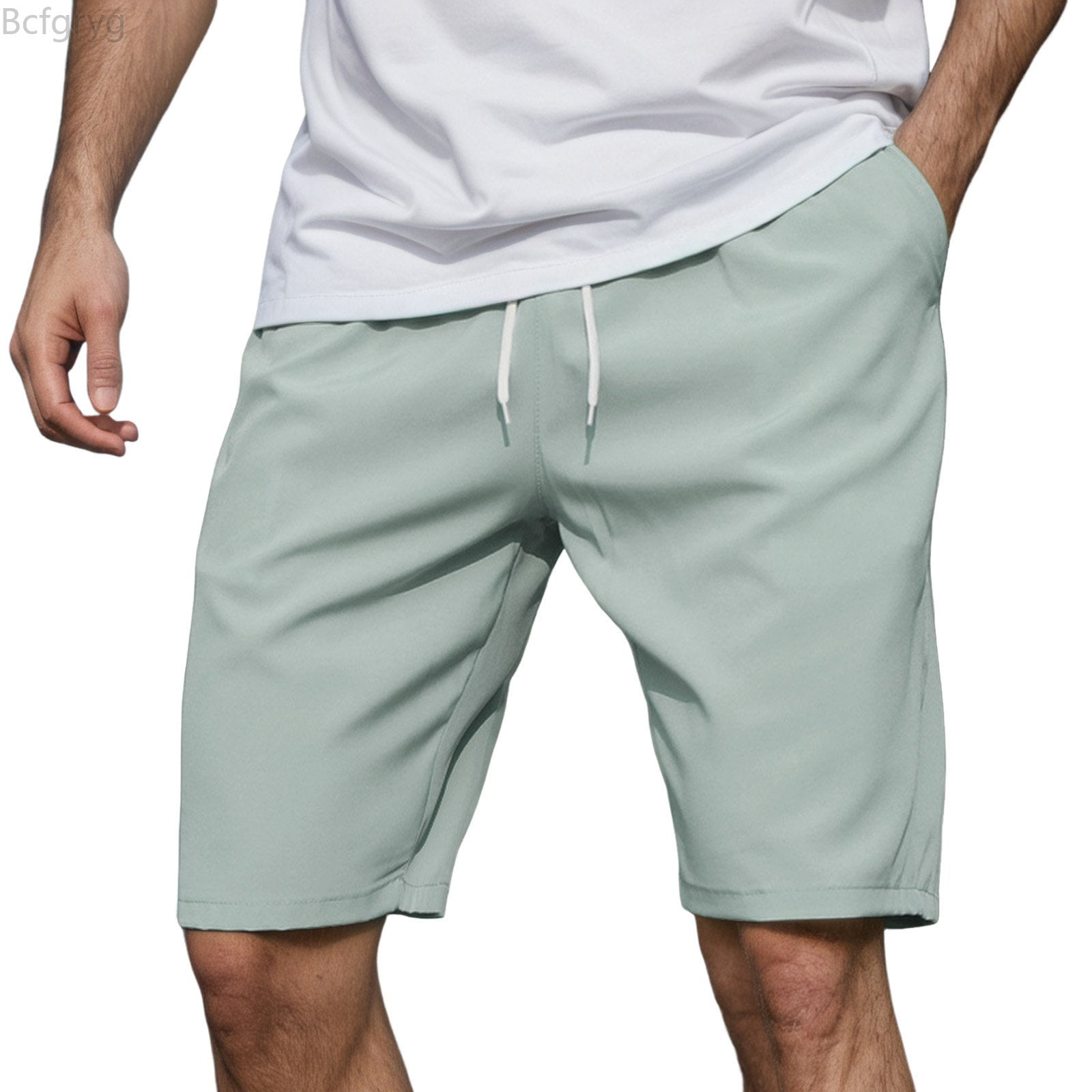 Bcfgryg Men's Casual Shorts Summer Lightweight Comfortable Stretch ...
