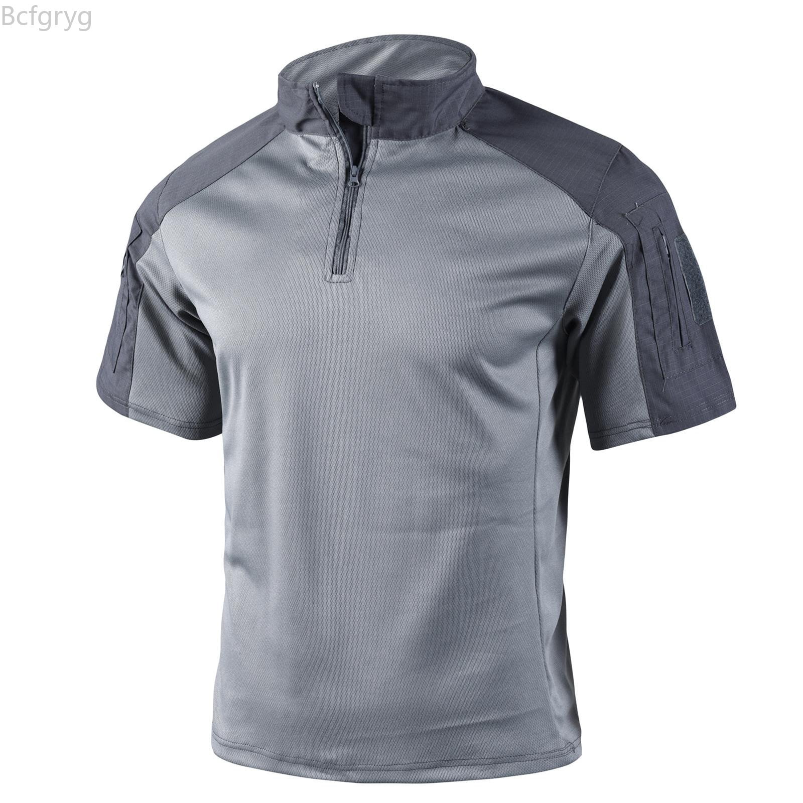 Bcfgryg Men's Color And Versatile Men Casual Loose Collar Button Open ...