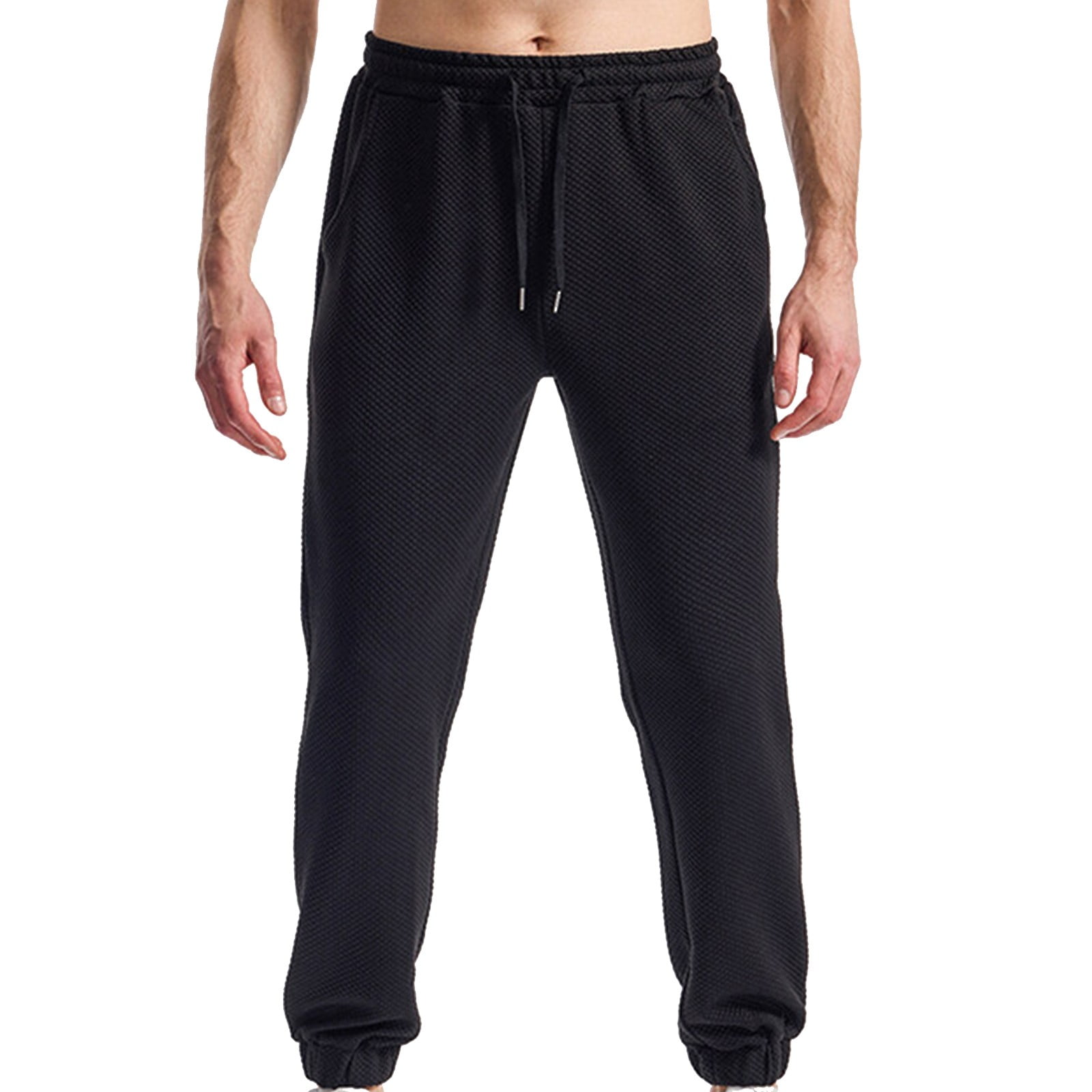 Bcfgryg Men's Loose Fit Summer Workout Pants Casual Joggers With Cuffed ...