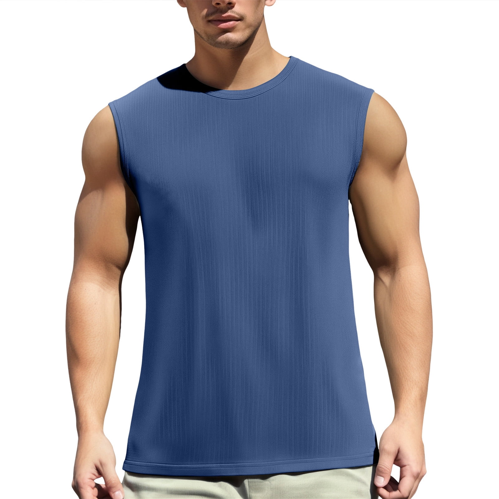 Bcfgryg Men's Summer Ice Silk Ice Oxygen Grid Mesh Breathable Sports ...