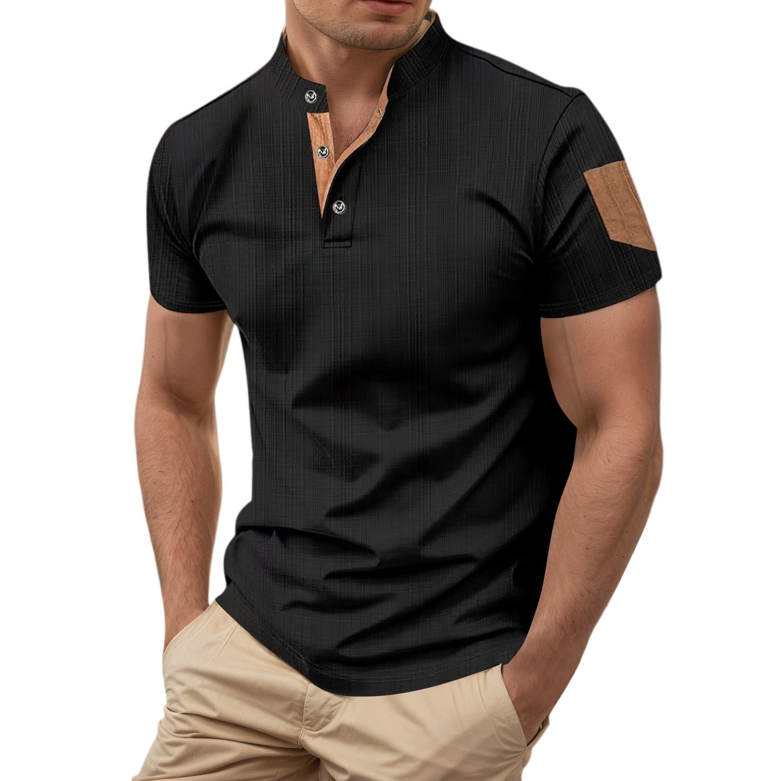 Bcfgryg Men's Summer Loose Fit Sports Casual Style Short Sleeve T Shirt ...