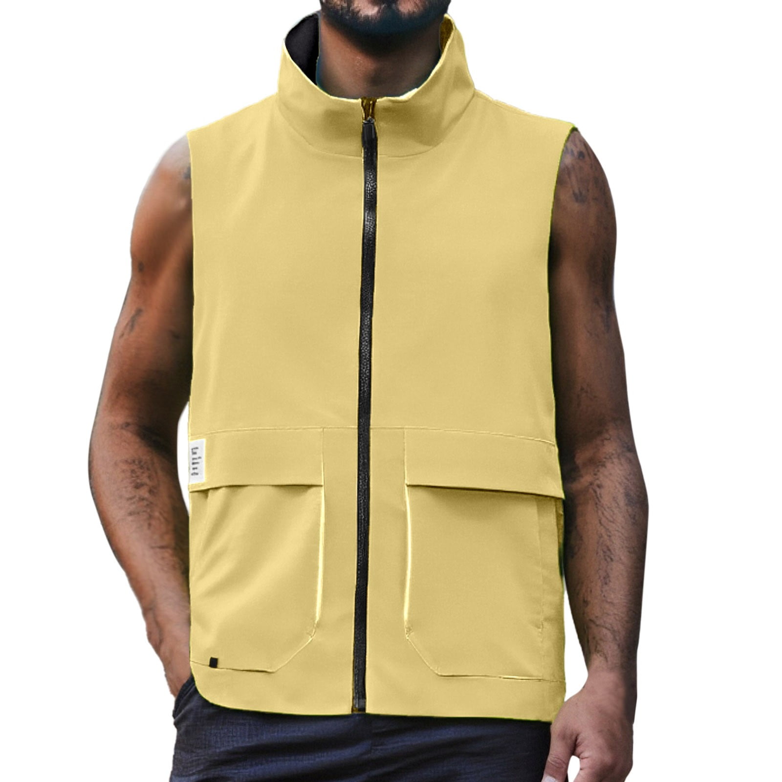 Bcfgryg Men's Summer Thin Casual Double Vest Men's Work Vest - Walmart.com
