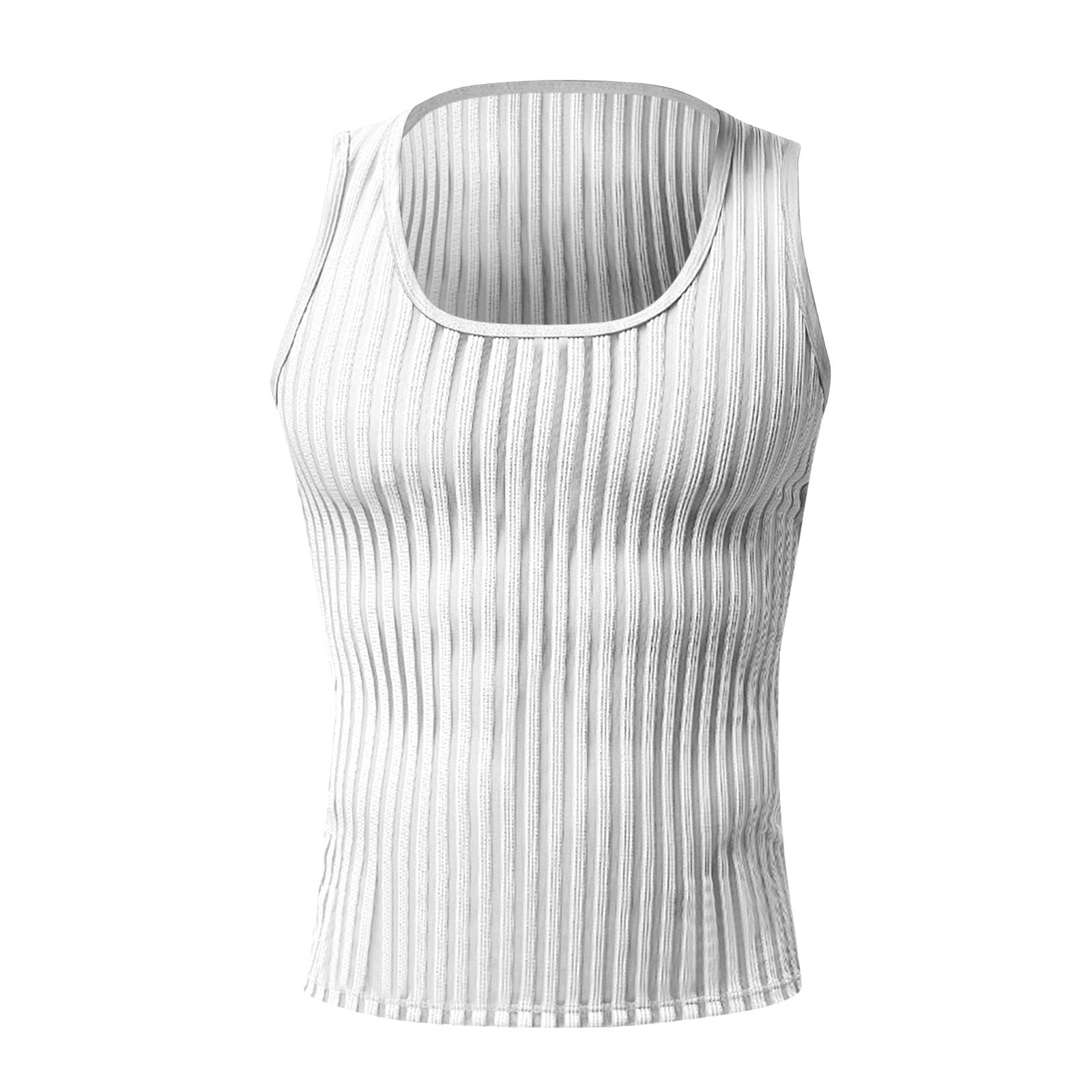 Bcfgryg Men's Thin Style Vest Net Vest Men's Vest I Line Vest Shirt ...