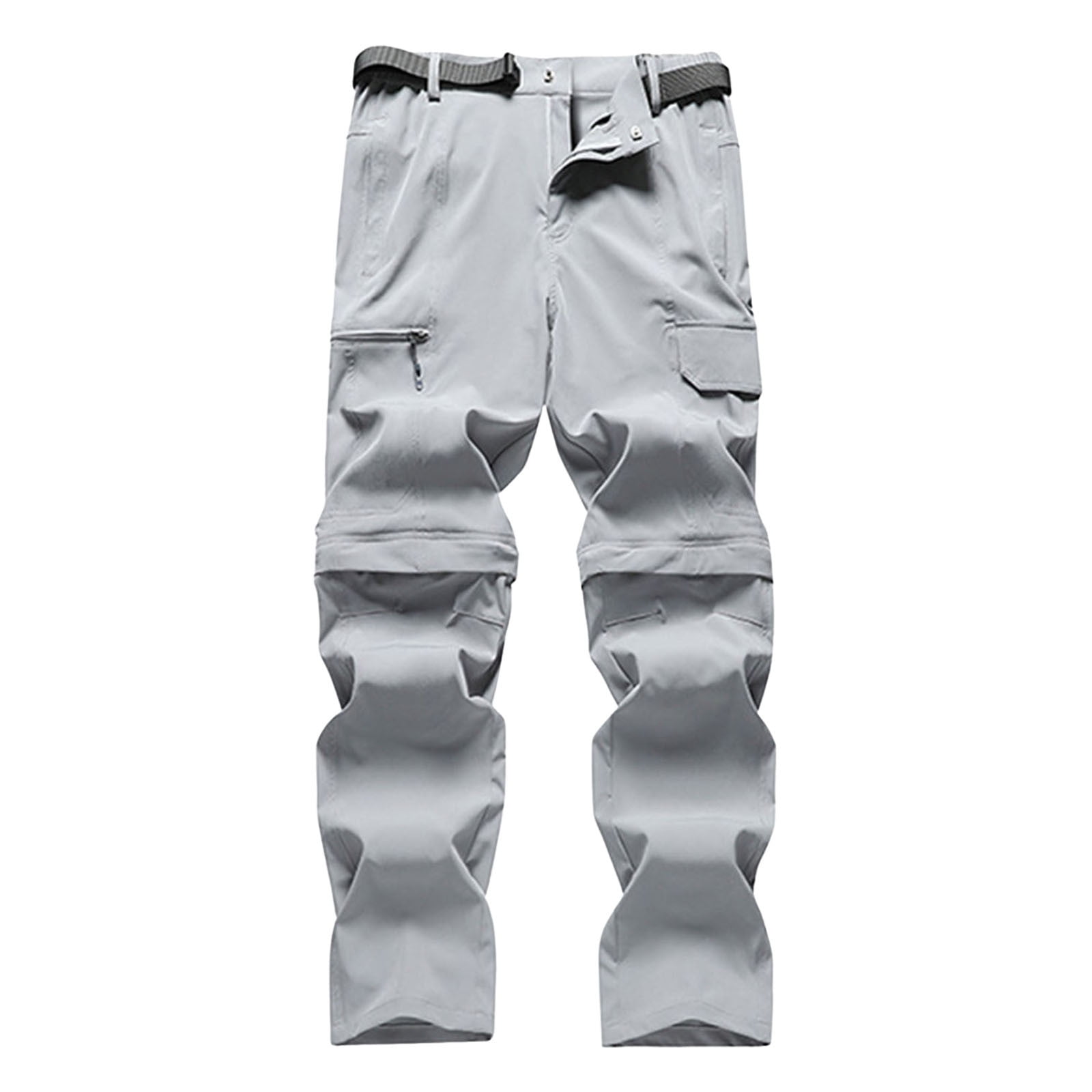 Bcfgryg Men's Two Cut Pants Can Be Detached Into Shorts Summer Outdoor ...