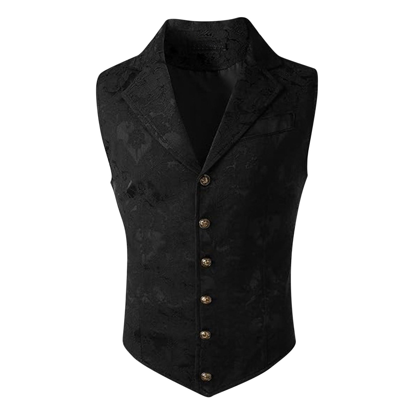 Bcfgryg Mens Court Style Fashion Single Suit Vest Sleeveless Jacket Men ...