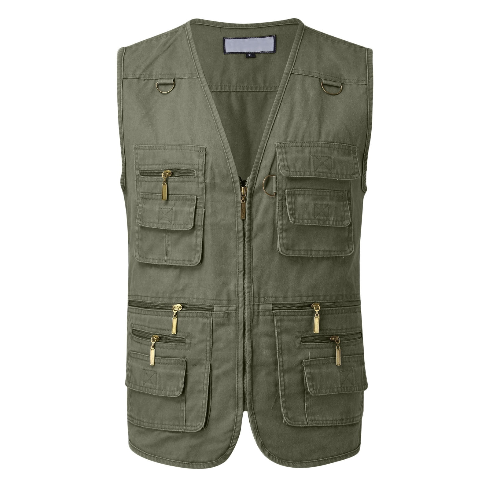 Bcfgryg Mens Summer Photography Tour Fishing Multi Pocket Vest ...