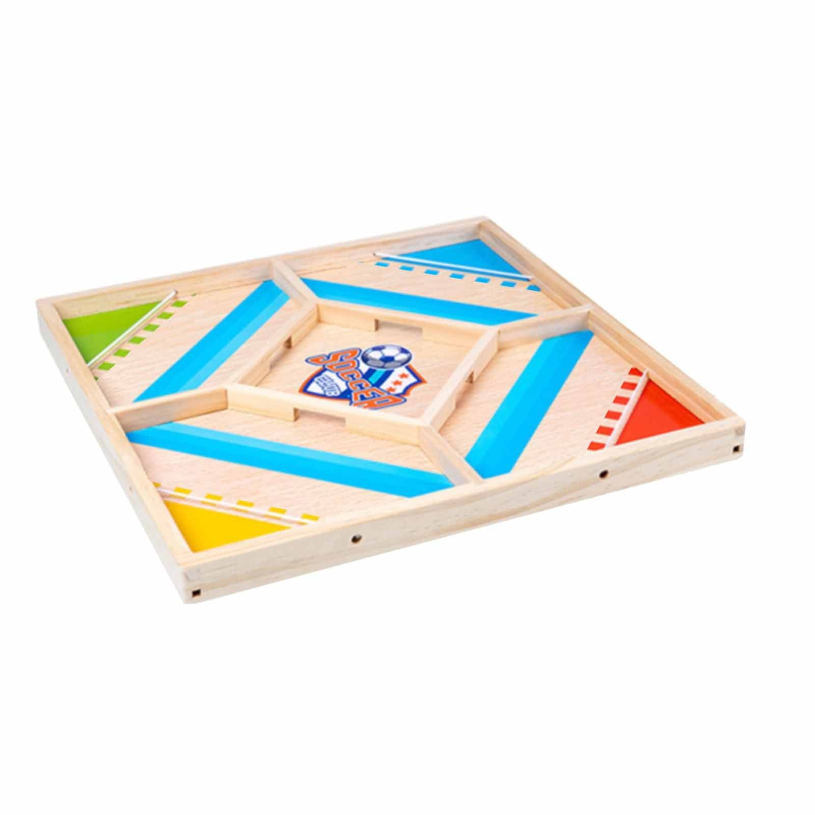 Bcfsvew 2 In 1 Fast Puck Game and Flying Chess Games Fast Puck Table ...