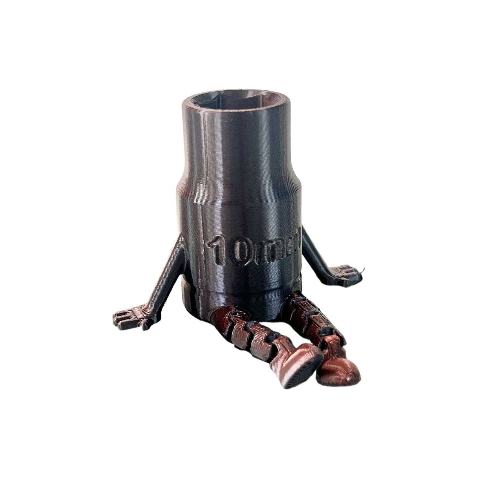 Bcfsvew 3D Printed 10mm Socket with Articulated Legs Display Toy Great ...