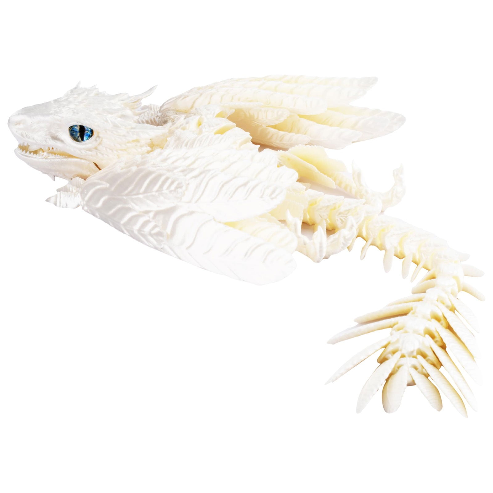 Bcfsvew 3D Printed Articulated Dragon Toy Lifelike Flying Dragon Model ...